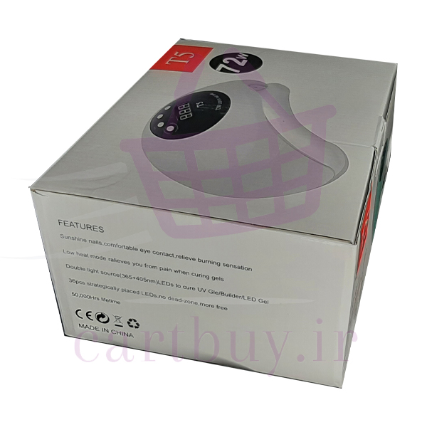 لاک خشک کن T5 72W - لاک خشک کن LED SUN T5 - فروشگاه اینترنتی کارت بای ...